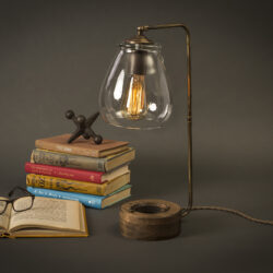 Motorcycle Headlight Table Lamp | Vintage Motorcycle Lamp