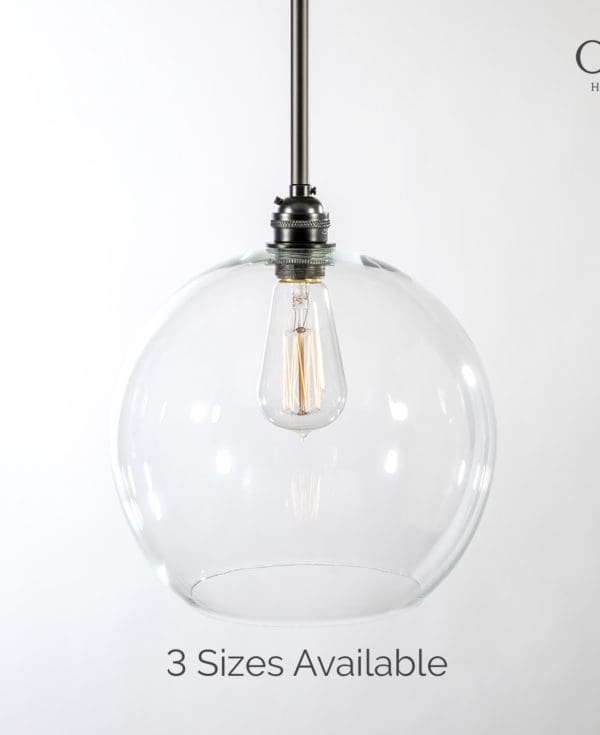 Linear Globe Chandelier - Customizable