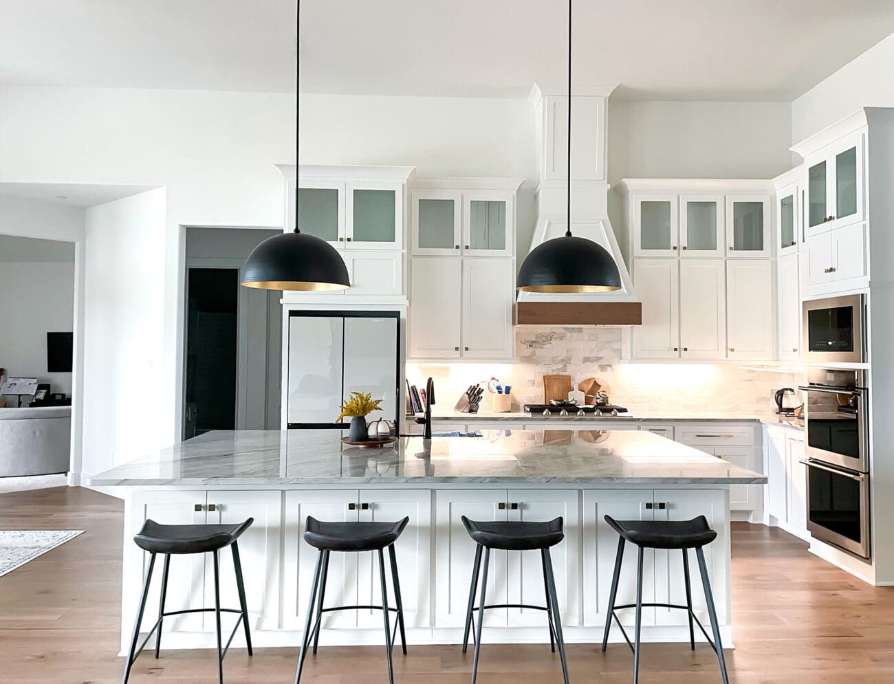 Black Dominion Hammered Dome Pendant Light - Cordero Home & Lighting