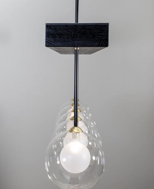 Saphira Double Globe Dining Chandelier - Cordero Home & Lighting