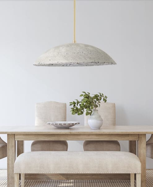 Kopernican Concrete Pendant Light