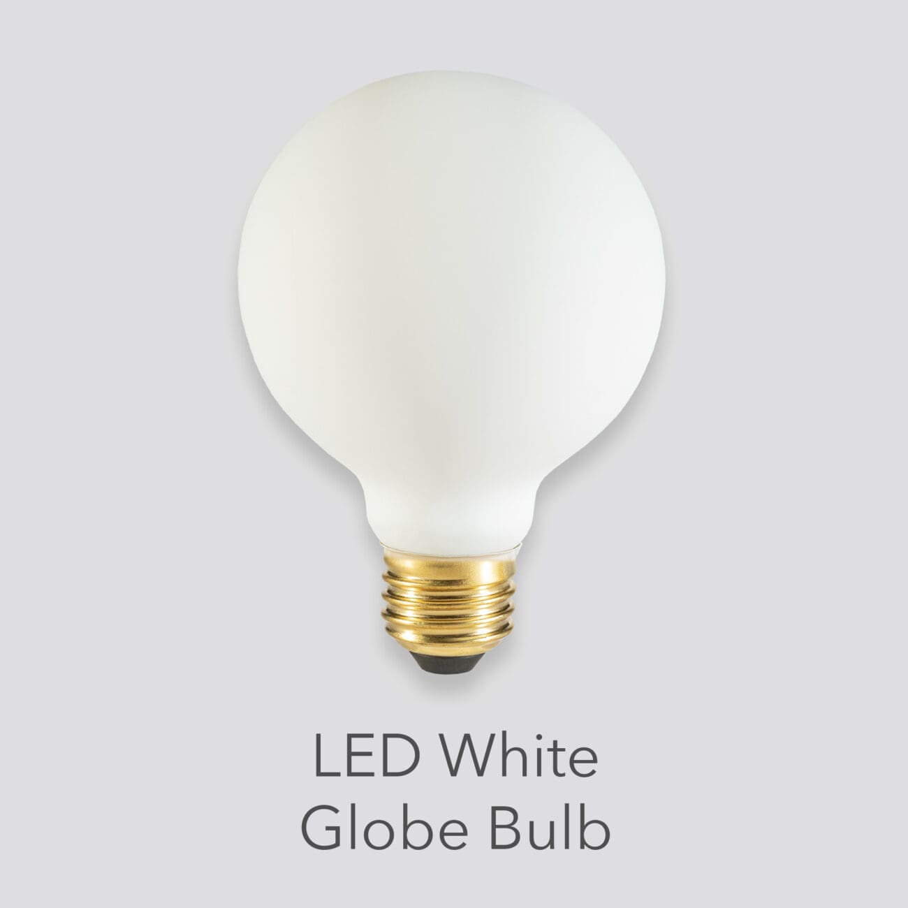 LED White Globe Bulb - Cordero Home & Lighting